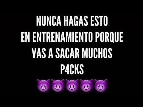 ASI SACARAS MUCHOS PACKS EN ENTRENAMIENTO😈😈