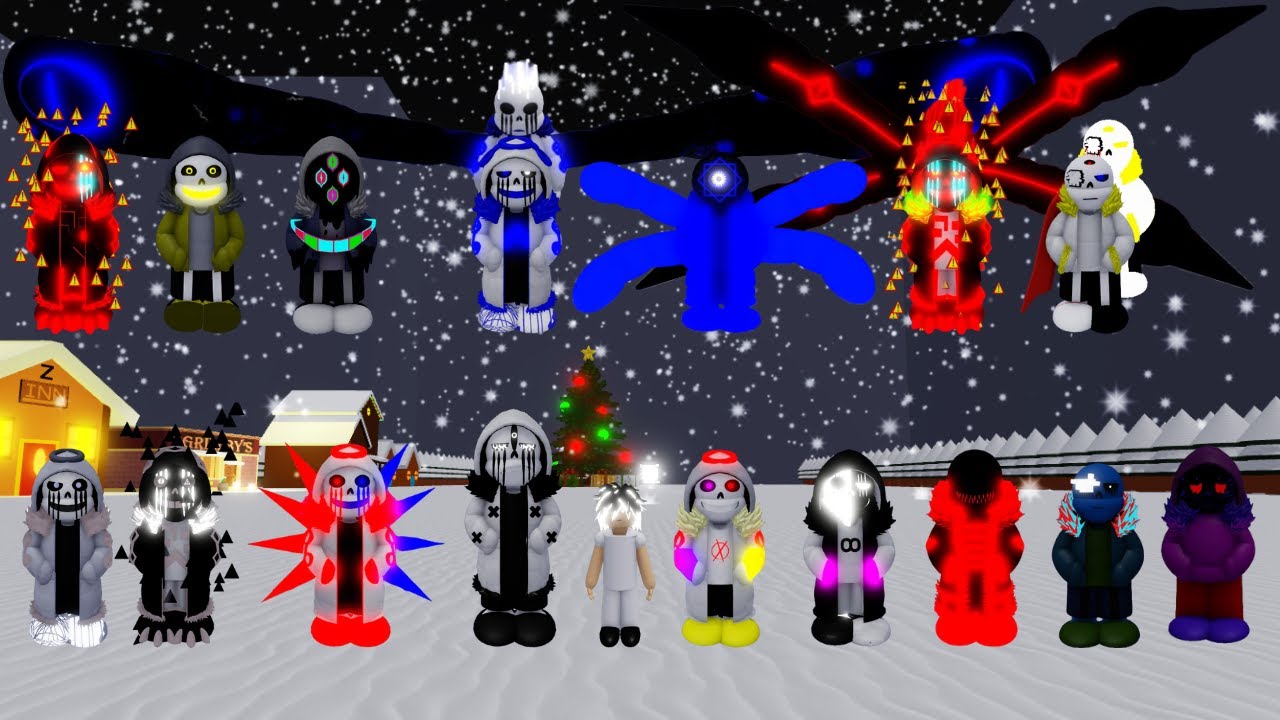 Undertale Multiversal Calamity 2 showcase Mainframe Characters Part 2 ...