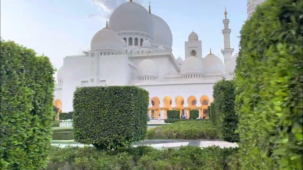 Grand mosque Abudhabi ..എത്ര തവണ ഇവിടെ പോയാലും വീണ്ടും കാണാൻ ആഗ്രഹിക്കുന്ന സ്ഥലം - YouTube
