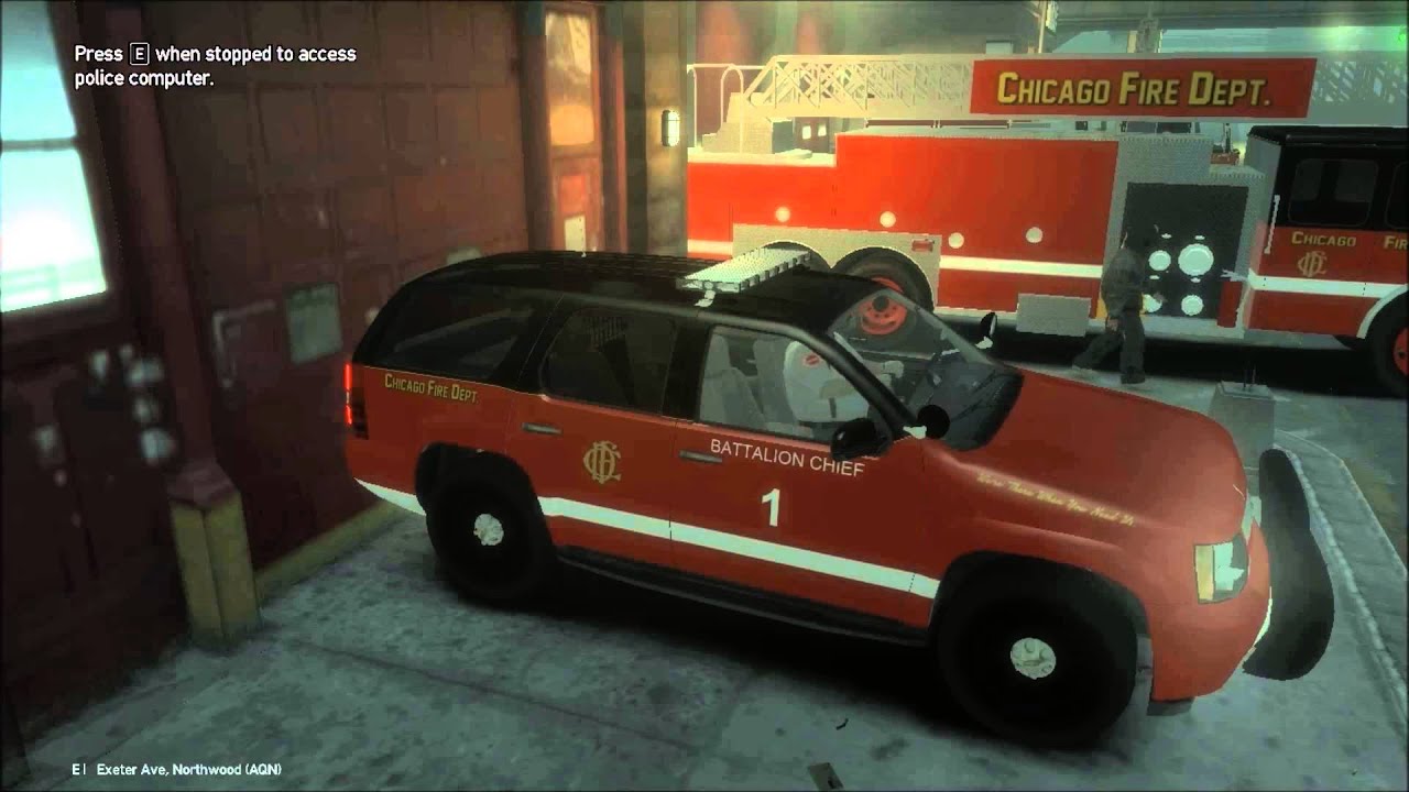 [GTA IV] Chicago Fire Department - Battalion 1 & Truck Co. 28's Texture ...