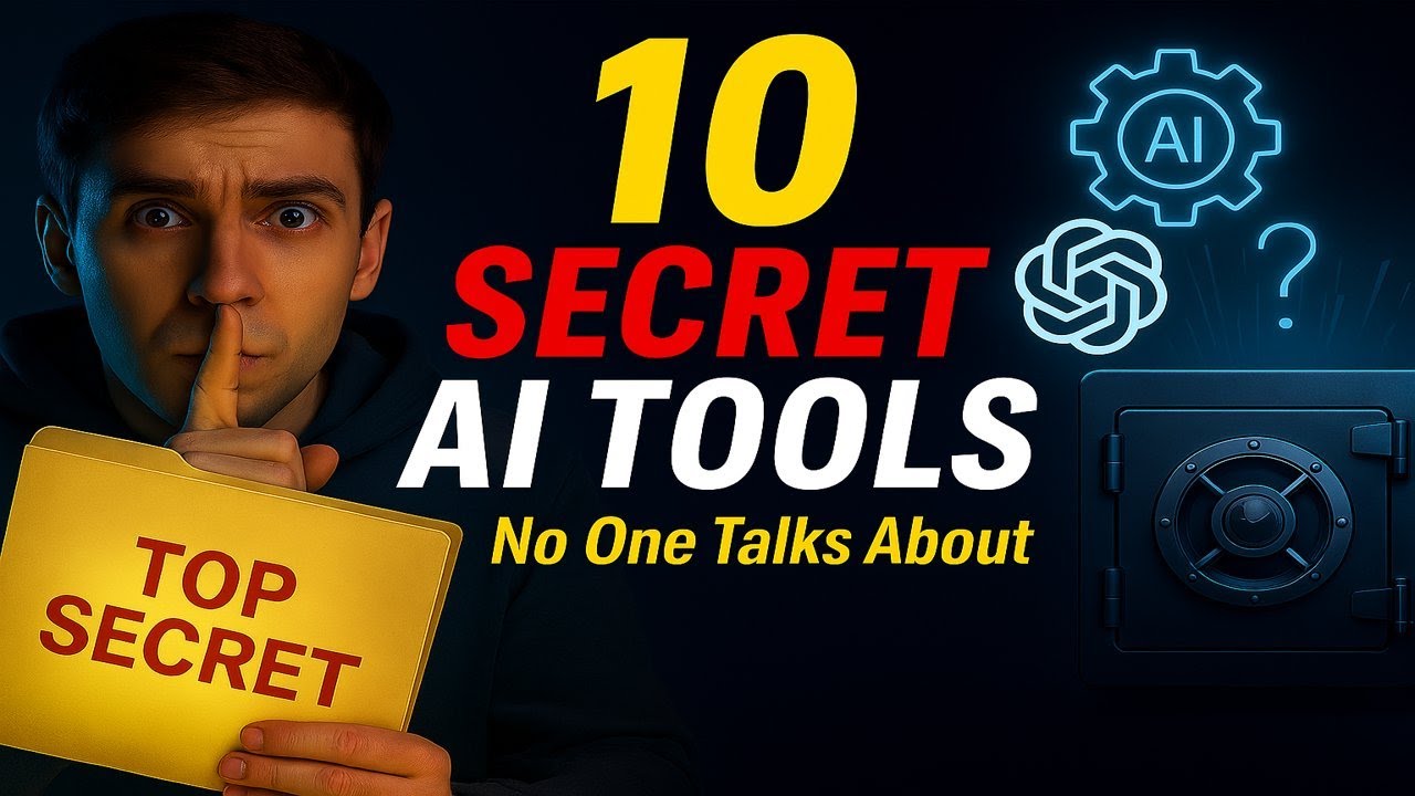 10 AI Tools They’re Keeping Secret from You! 🤫🤯 - YouTube