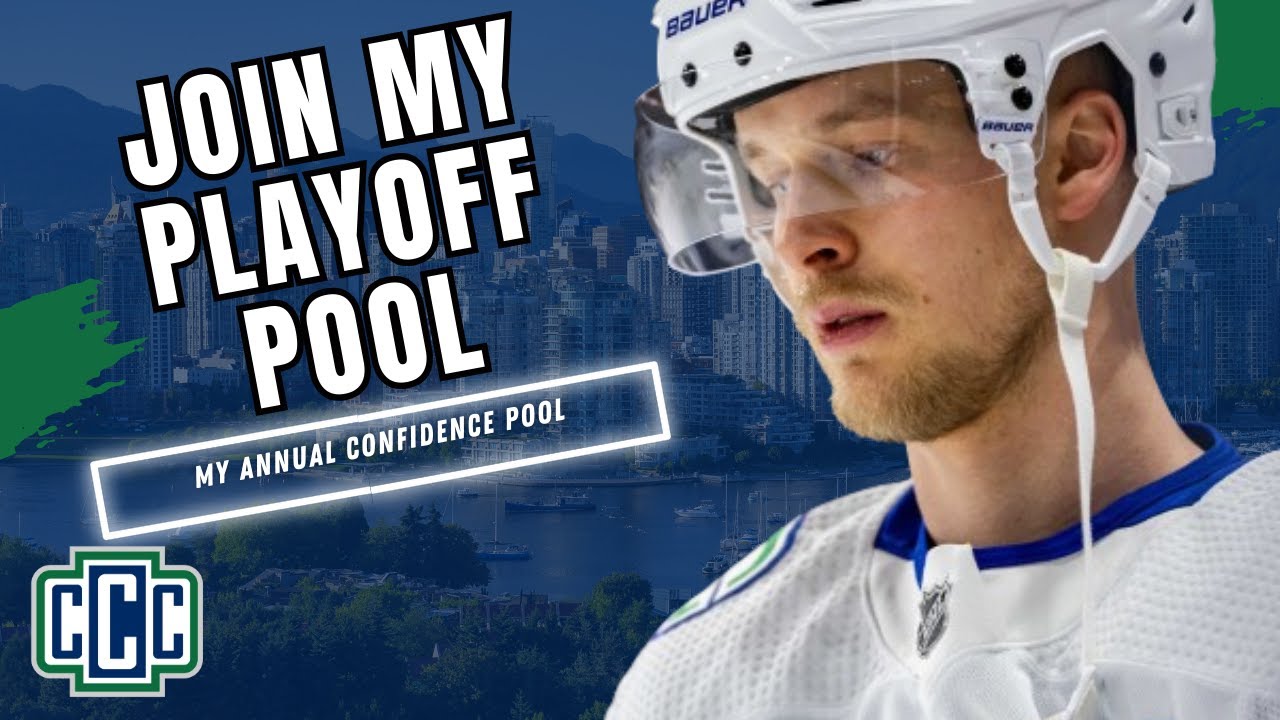 JOIN MY NHL PLAYOFF CONFIDENCE POOL! - YouTube