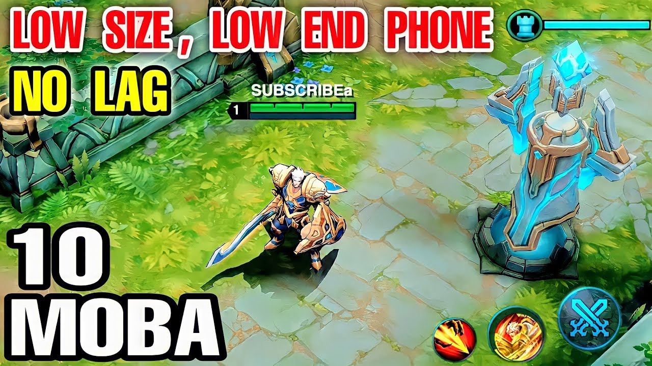 Top 10 MOBA Games for LOW END PHONE (MOBA LOW SIZE , No Lag and Best ...