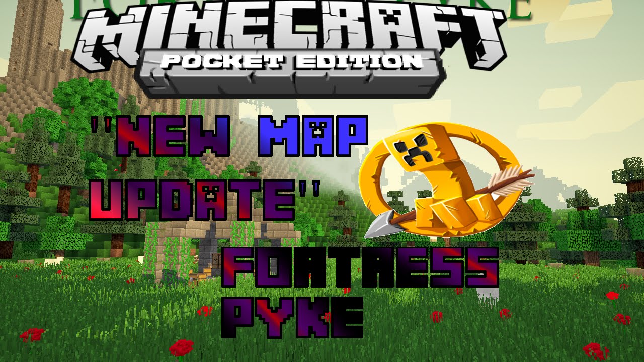 ''NEW MAP UPDATE''|Fortress Pyke|Minecraft HUNGER GAMES Pocket Edition ...