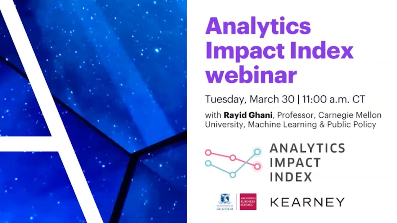 Conversations with Kearney: Analytics Impact index webinar | March 2021 ...