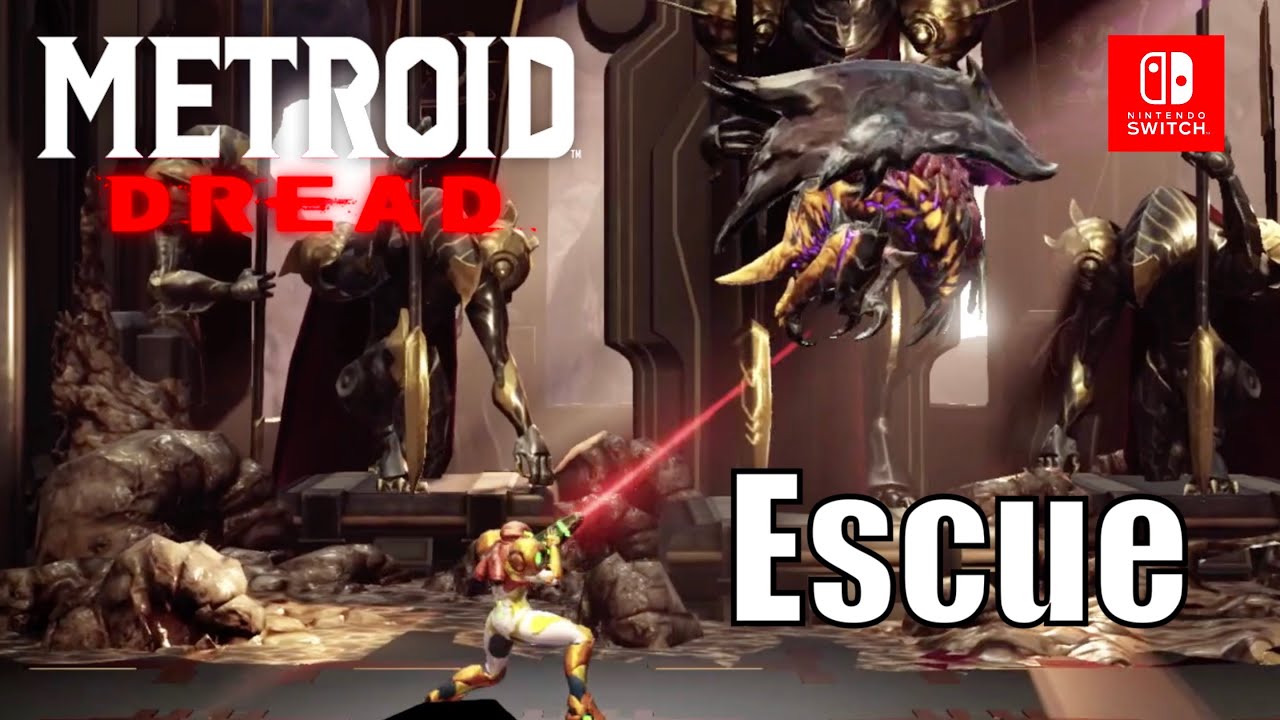 Metroid Dread - Escue Boss Fight - YouTube