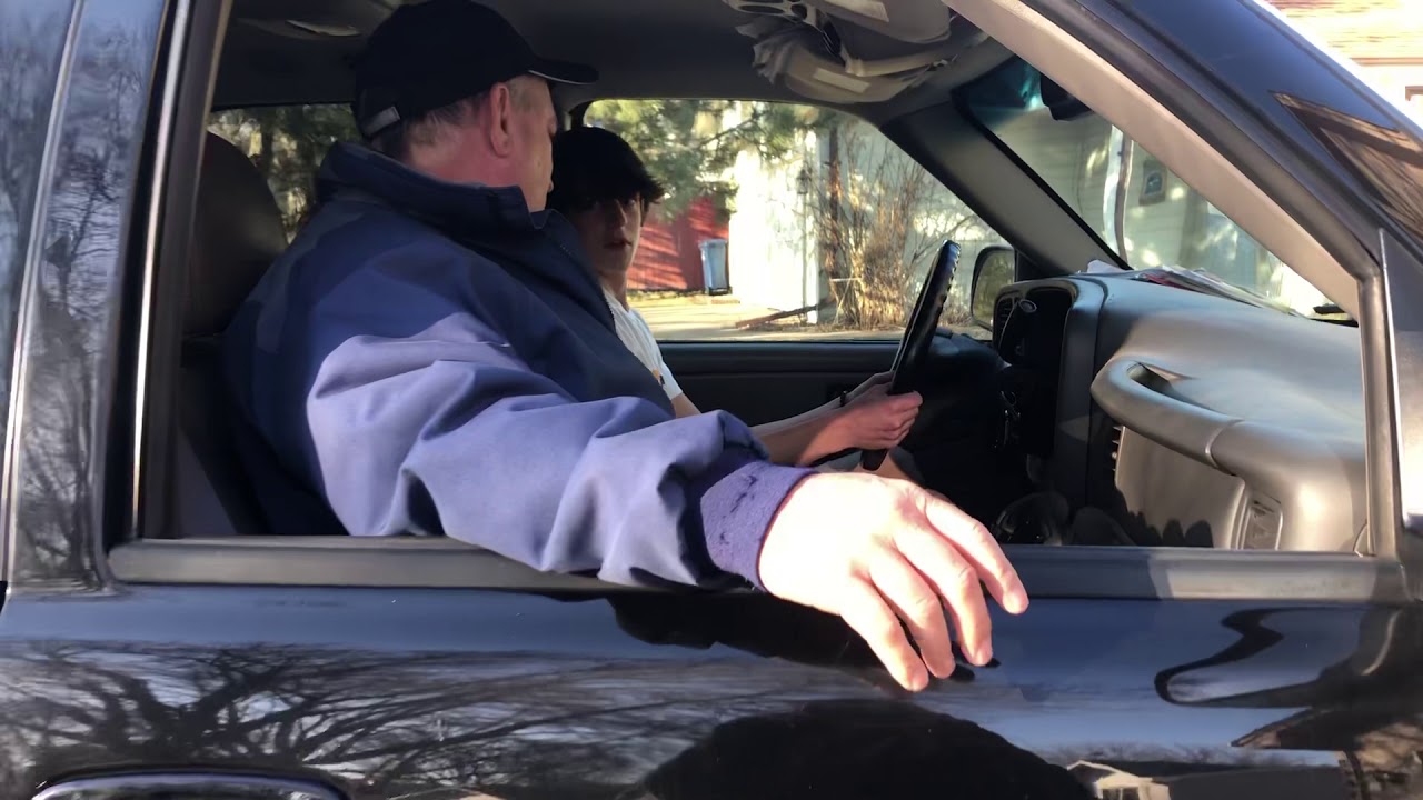 First time behind the wheel - YouTube