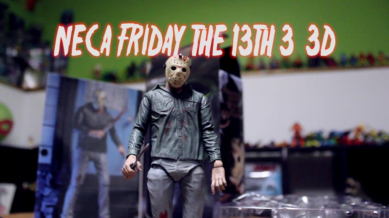 Neca Friday the 13th Part 3 3D Jason Figure Unboxing - Anime Todo Dia
