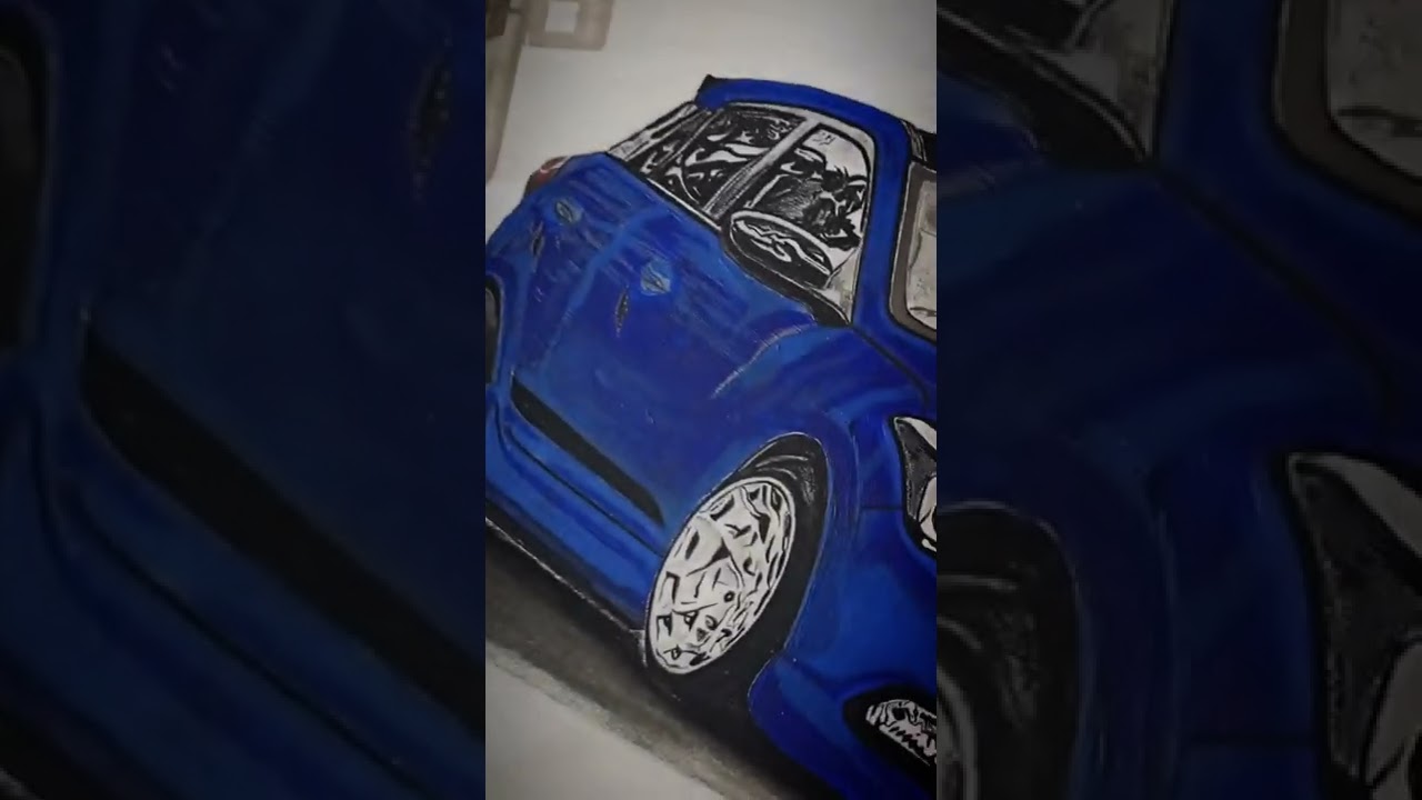 Hyundai i20 custom drawing - YouTube
