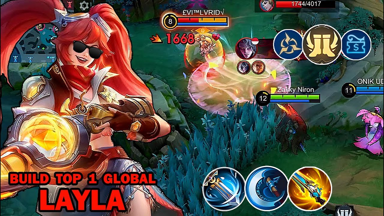 LAYLA USERS TRY THIS BURST DAMAGE HACK BUILD FOR 2025!🔥(must try ...
