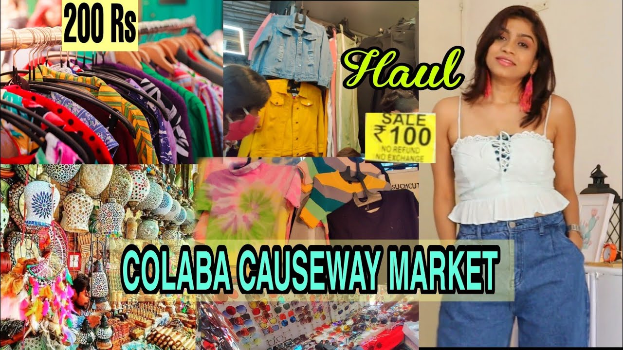 COLABA CAUSEWAY SHOPPING 🔥 2021 | COLABA MARKET MUMBAI | COLABA ...