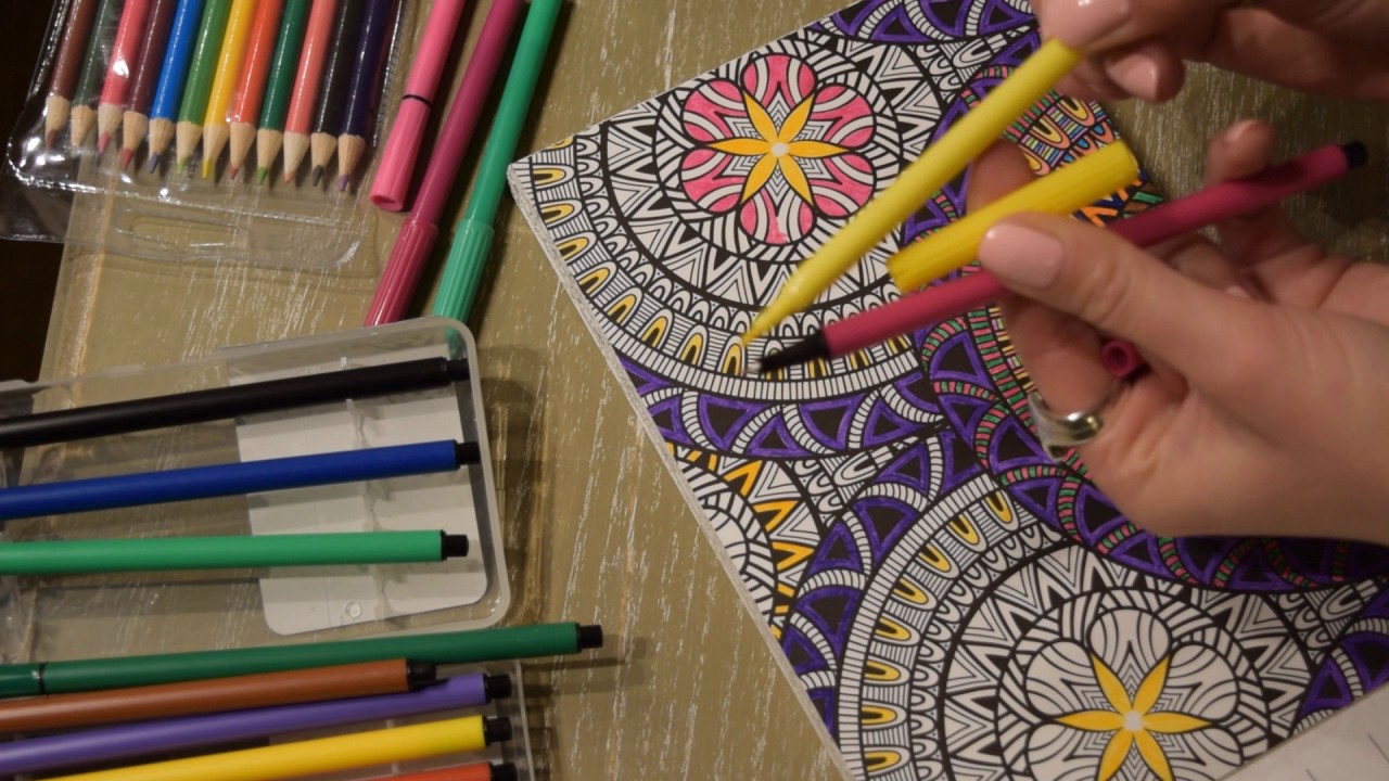 ASMR ~ Coloring Book ~ Soft Spoken and Relaxing ASMR For Sleep - YouTube