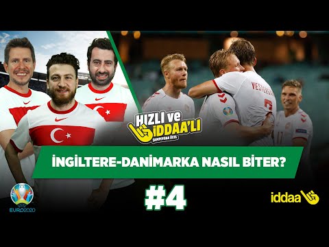 İngiltere-Danimarka maçı nasıl biter? | Uğur K. & Irmak K. & Mustafa D. | Hızlı ve İddaalı #4