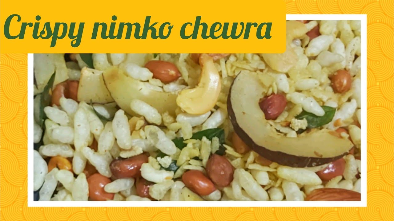 Crispy Chewra nimko |ENJOY DELICIOUS FOOD | Snacks - YouTube