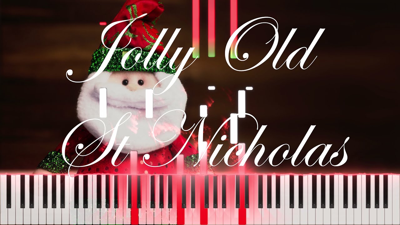 Christmas Piano Tutorial: Jolly Old St Nicholas arr. Dan Coates - YouTube