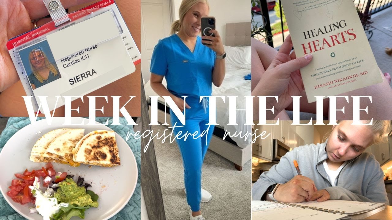 WEEK IN THE LIFE l pediatric new grad nurse, orientation, getting into ...