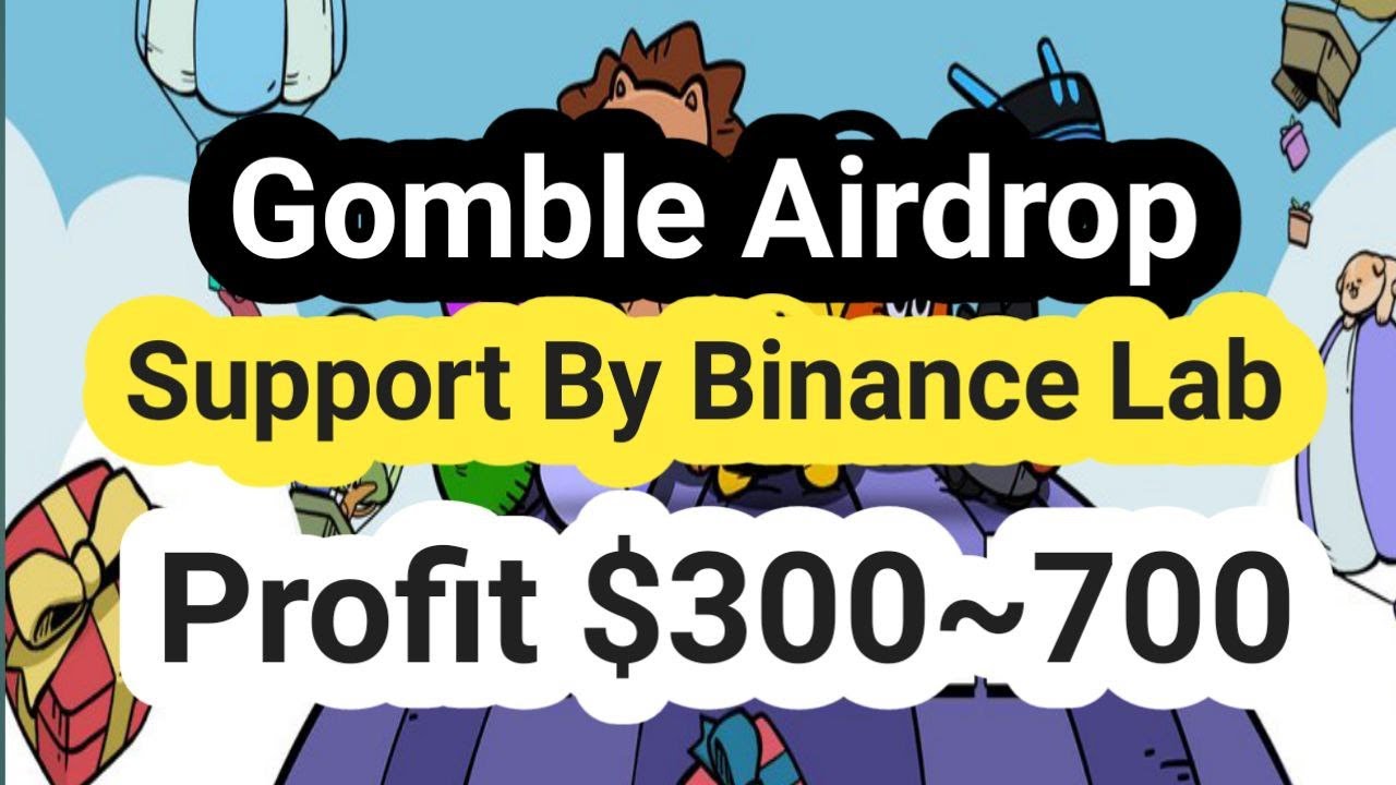 Gomble Games Airdrop GOMBLE's first airdrop event, HEAT THE BALLOON!🪂 ...