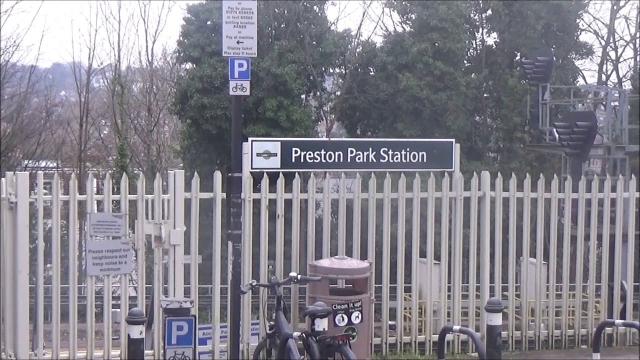 Preston Park Station Sign - 19/03/2020 - YouTube