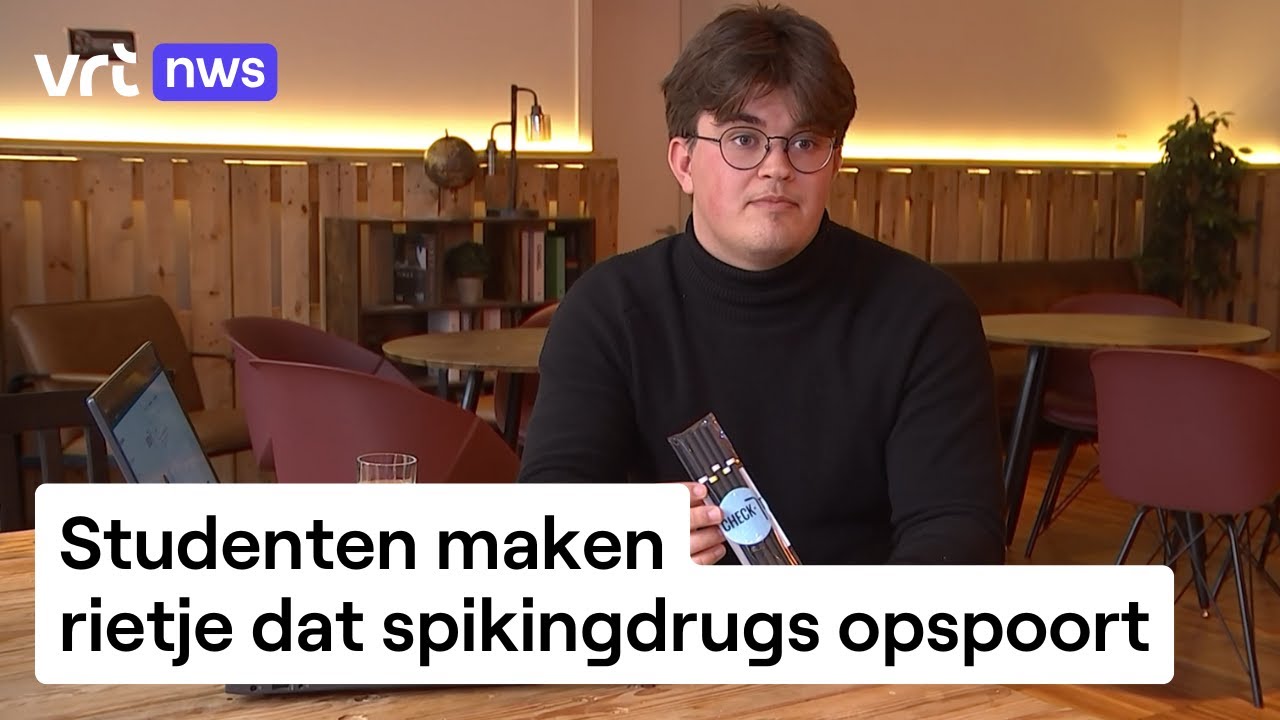 5 studenten ontwikkelden een rietje dat drugs opspoort in je drankje ...