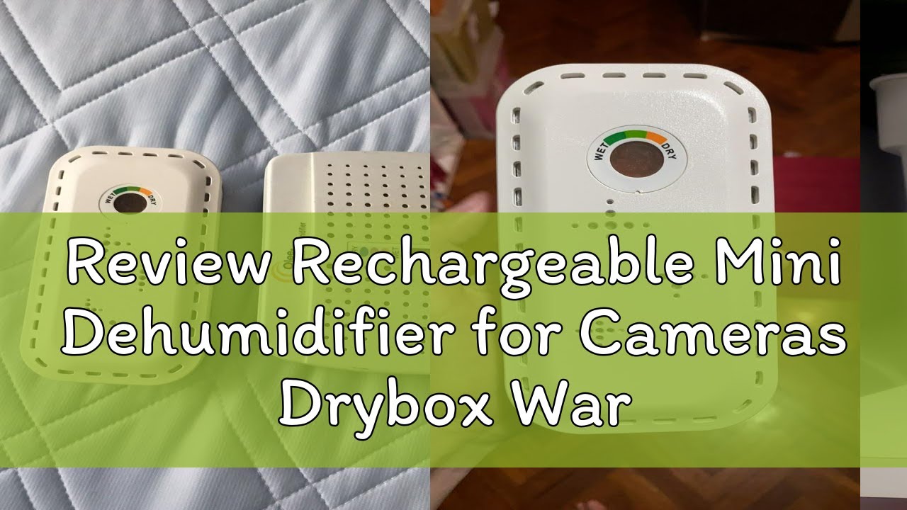 Review Rechargeable Mini Dehumidifier for Cameras Drybox Wardrobe ...