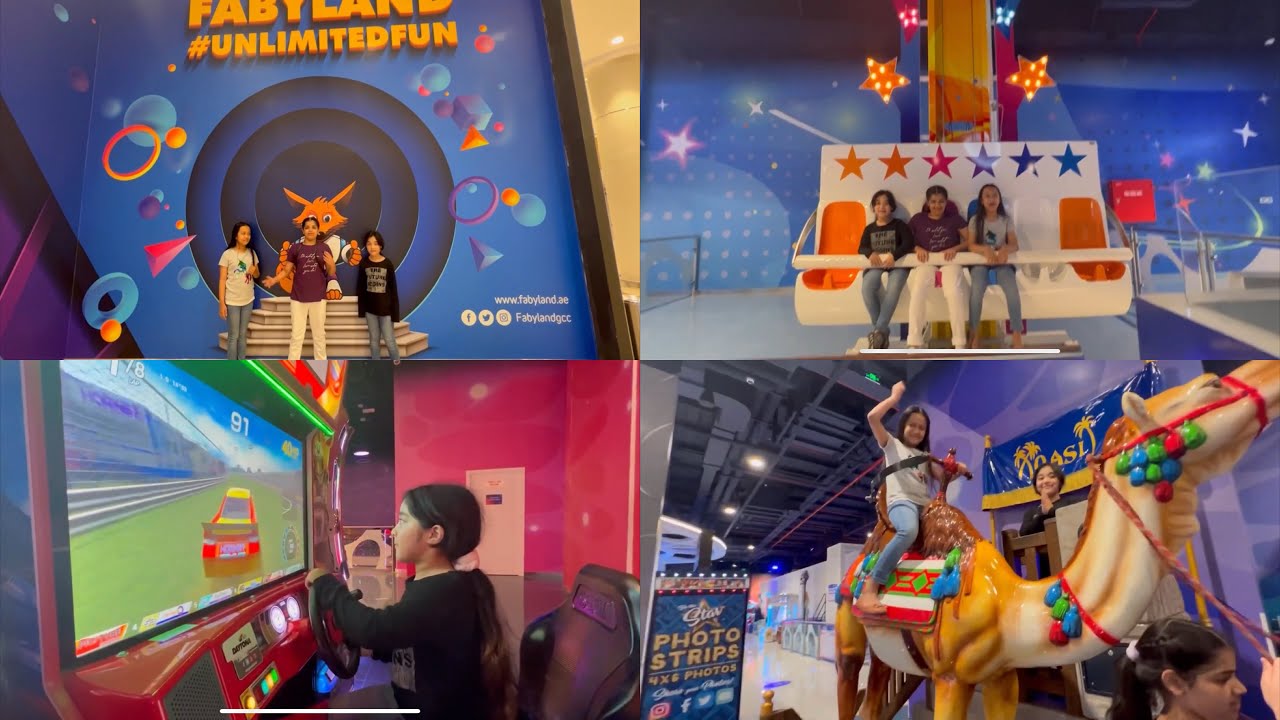 TRIO FUN at FABYLAND Dana Mall Bahrain - YouTube