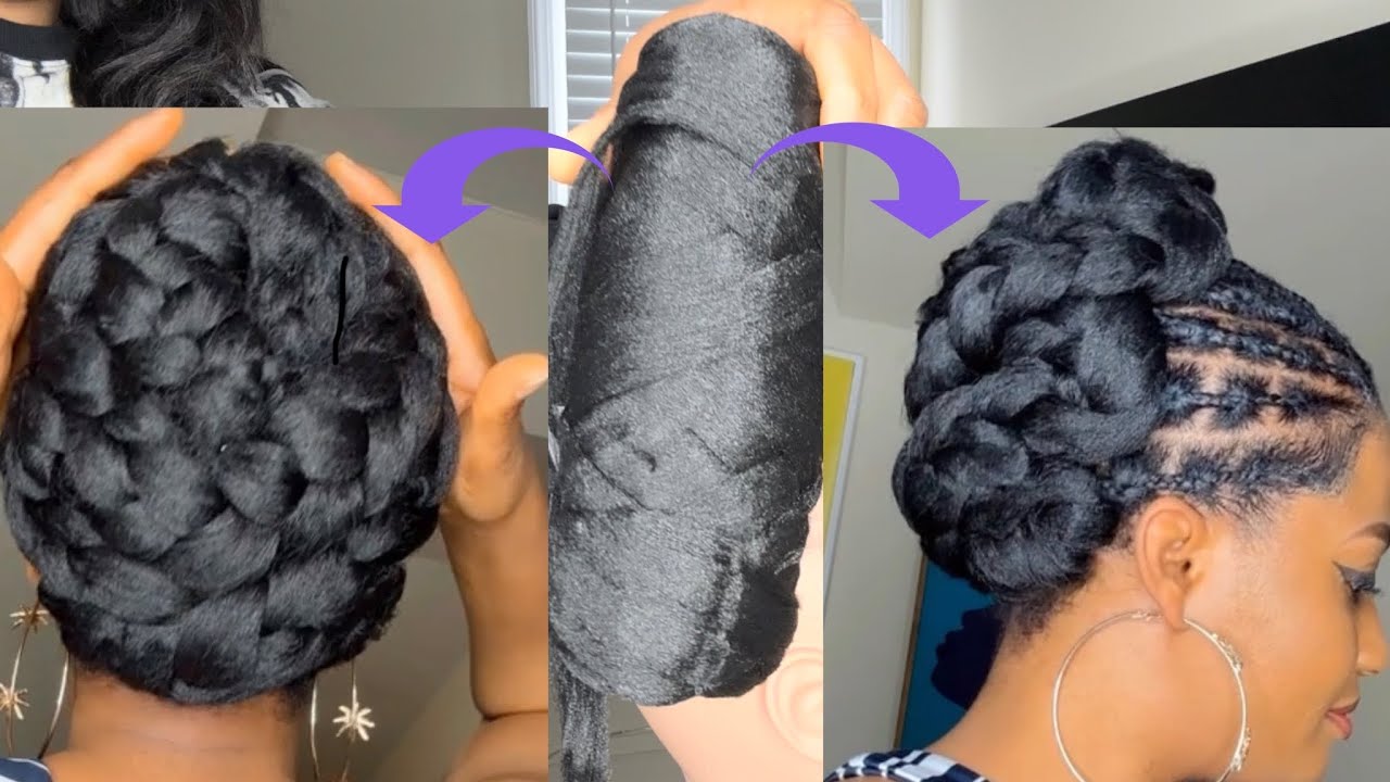 😳 I’M SHOCKED!!!😱 $2 HAIRSTYLE USING BRAZILIAN WOOL/ INDIVIDUAL ...