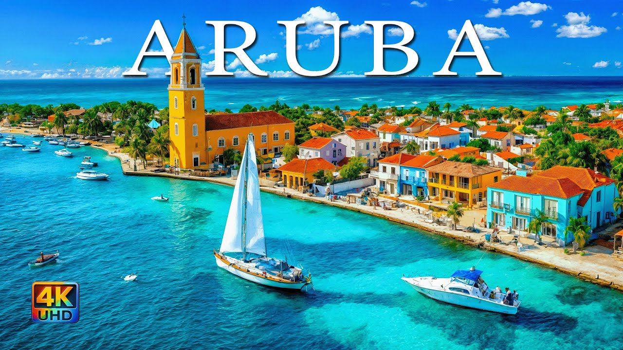 Aruba 4K – A Caribbean Escape to Turquoise Waters, White Sands & Island ...