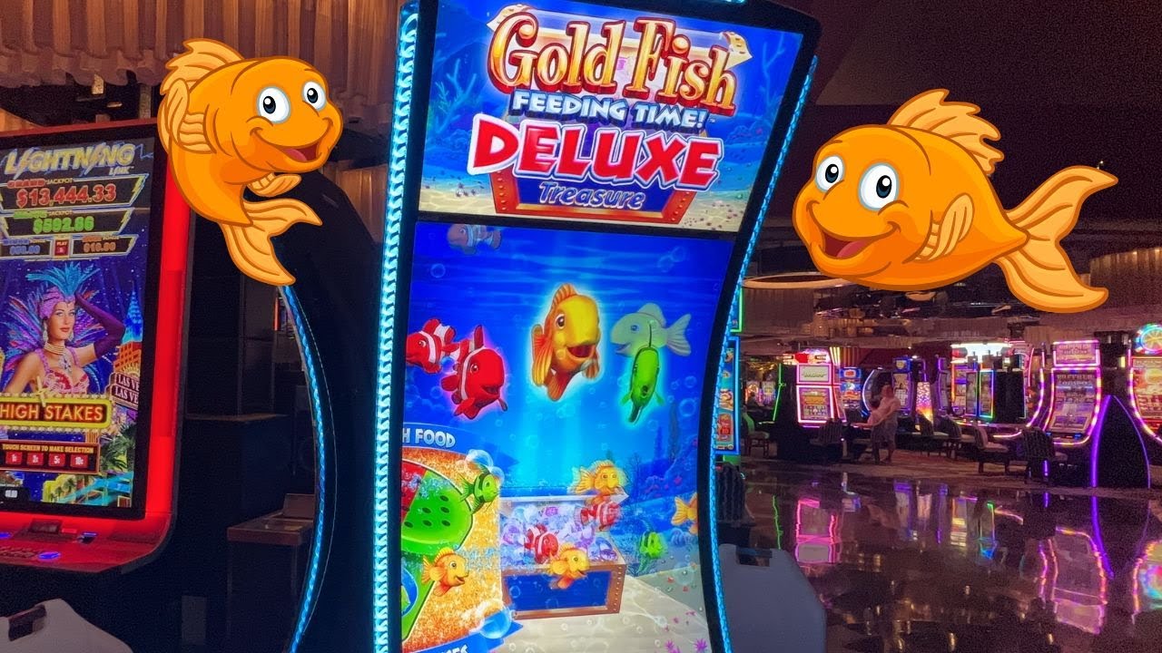 Gold Fish Feeding Time Slot Machine at Cosmopolitan Las Vegas Resort ...