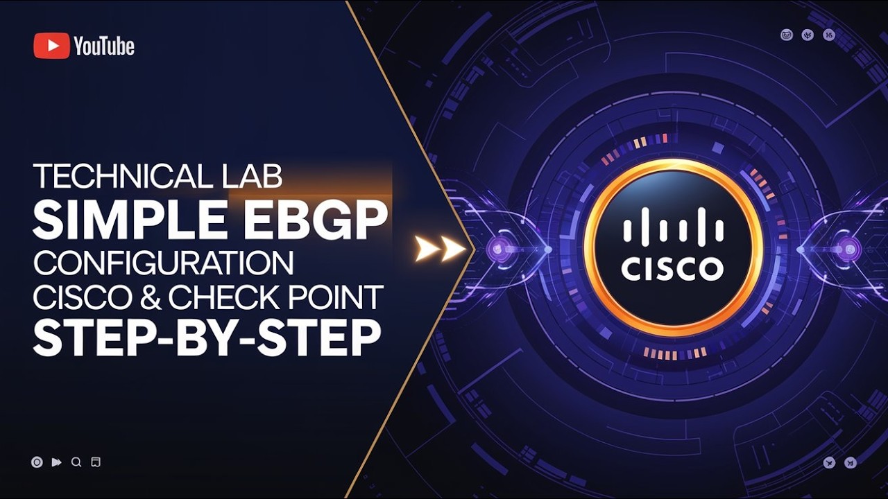 Simple eBGP Configuration Between Cisco Router and Check Point Firewall ...