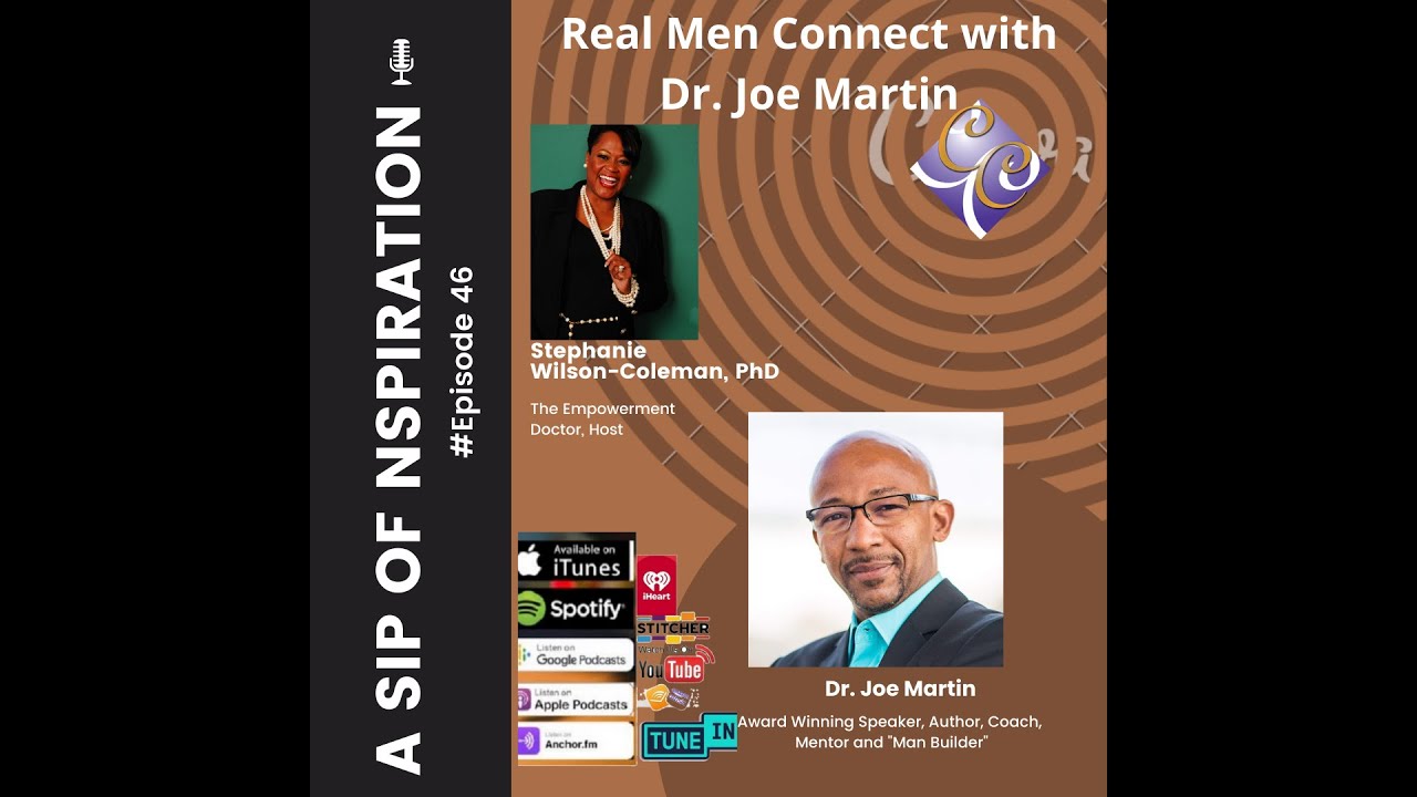 Real Men Connect with Dr Joe Martin - YouTube