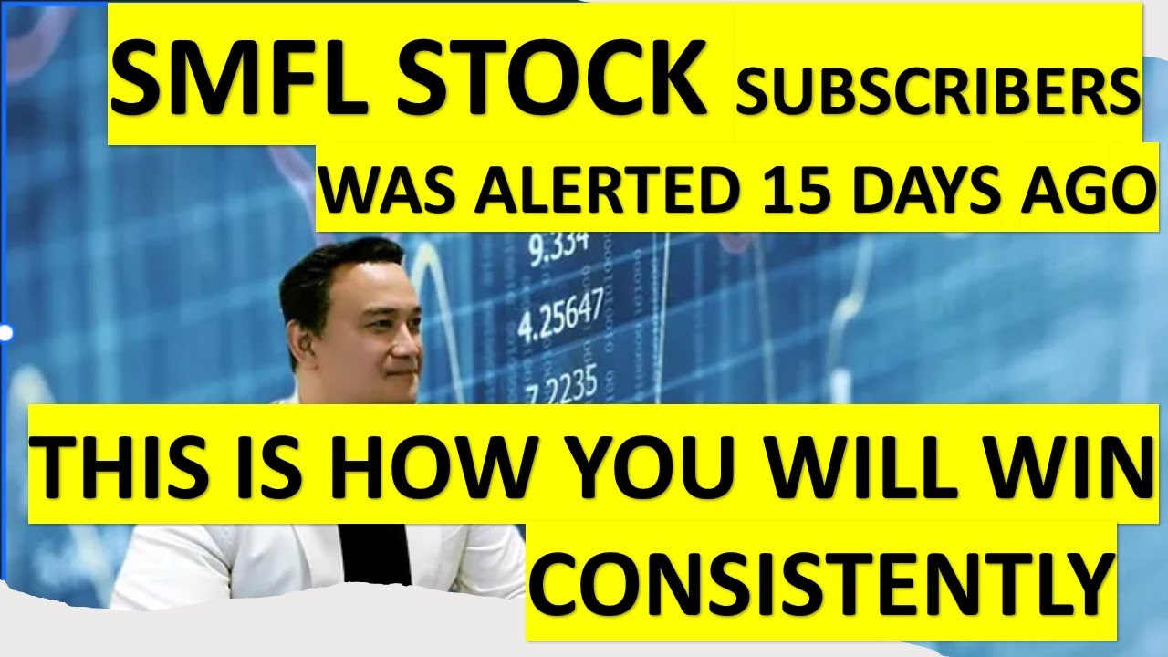 SMFL STOCK SUBSCRIBERS ALLERTED 15 DAYS AGO KABOOM- THIS IS HOW YOU WIN ...