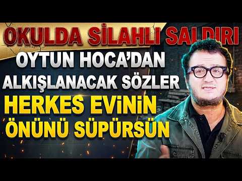Canlı Yayında Okula Silahlı Saldırı Haberi Geldi Oytun Erbaş Ailelere Seslendi! SERT SÖZLER!!!