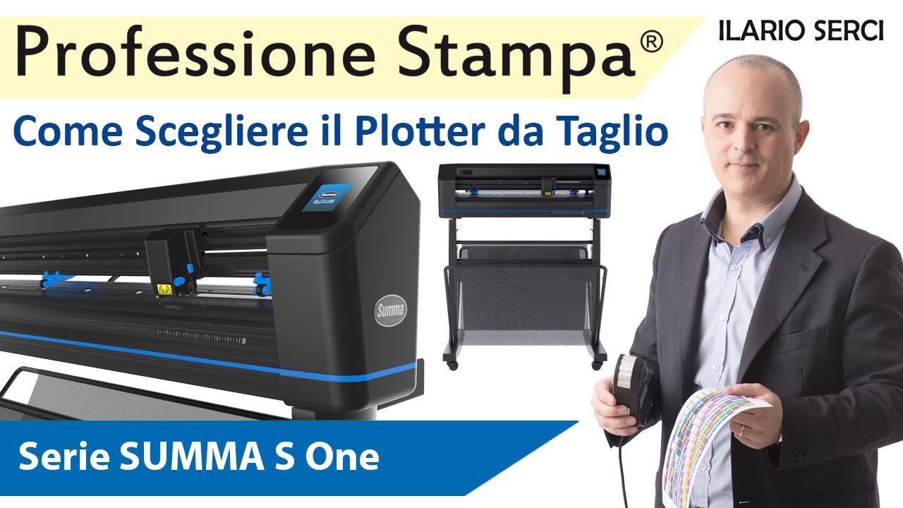Come scegliere il plotter da Taglio - Summa S One - YouTube