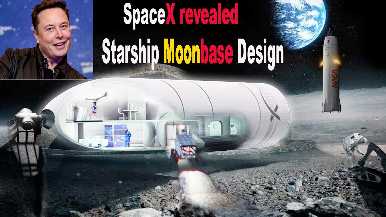SpaceX revealed NEW Starship Moonbase Alpha Design SHOCKED NASA - YouTube