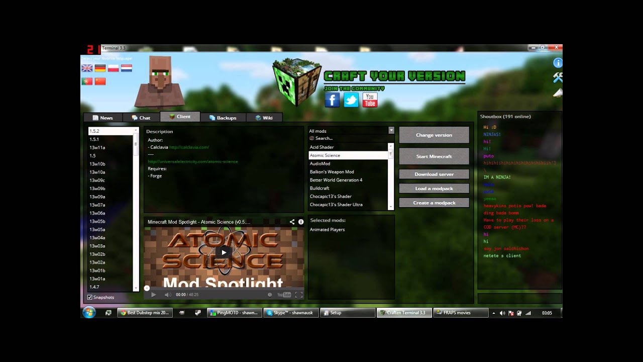 MineCraft Version Changer 3.3 [GERman][HD] - YouTube