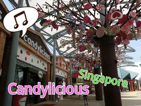 亞洲最大糖果店 - Candylicious Singapore Sentosa - YouTube