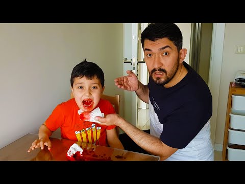 BABAMA ÇOK BEKLENEN 24 SAAT KIŞKIRTMA!! AĞIZDAN KAN GELME ŞAKASI !! *aşırı korktu*