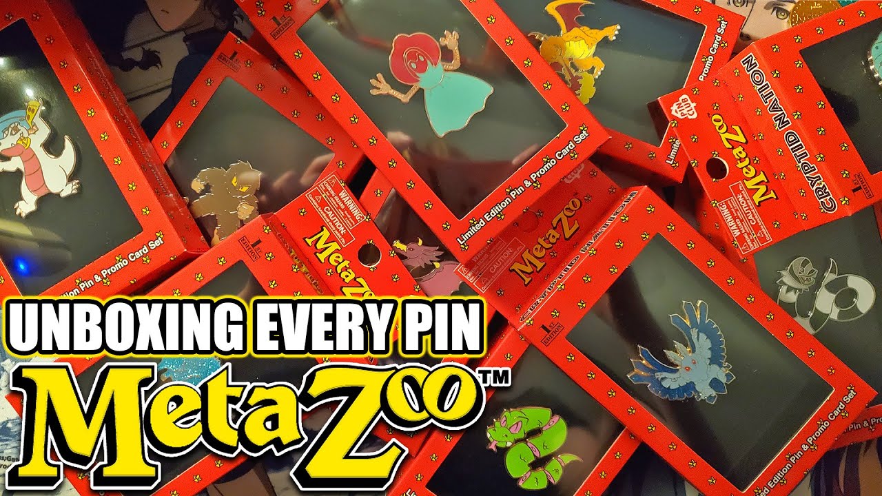 Unboxing EVERY MetaZoo x Pin Club Cryptid Nation Pin! - YouTube