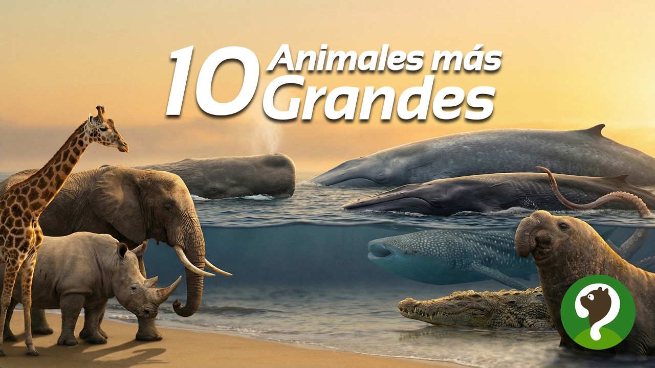 Top 10 Animales más Grandes del Planeta - YouTube