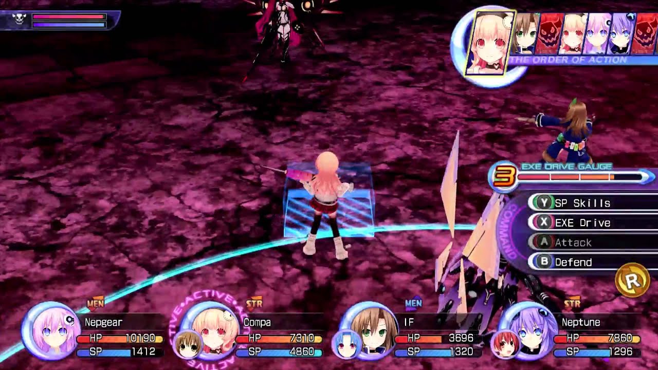 Hyperdimension Neptunia Re;Birth2 SISTERS GENERATION- Holy Sword route ...