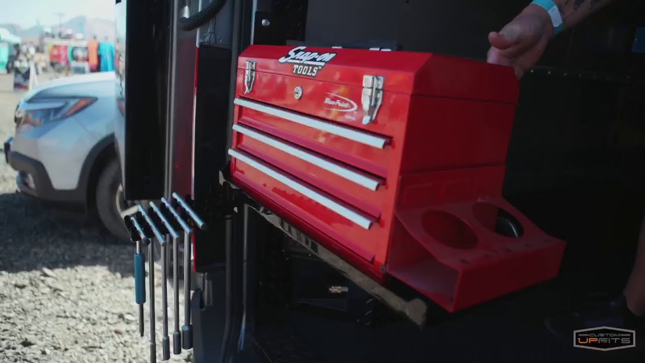 CUSTOM UPFITS MOTO VAN - YouTube