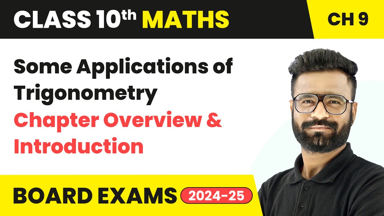 Some Applications of Trigonometry - Chapter Overview & Introduction ...