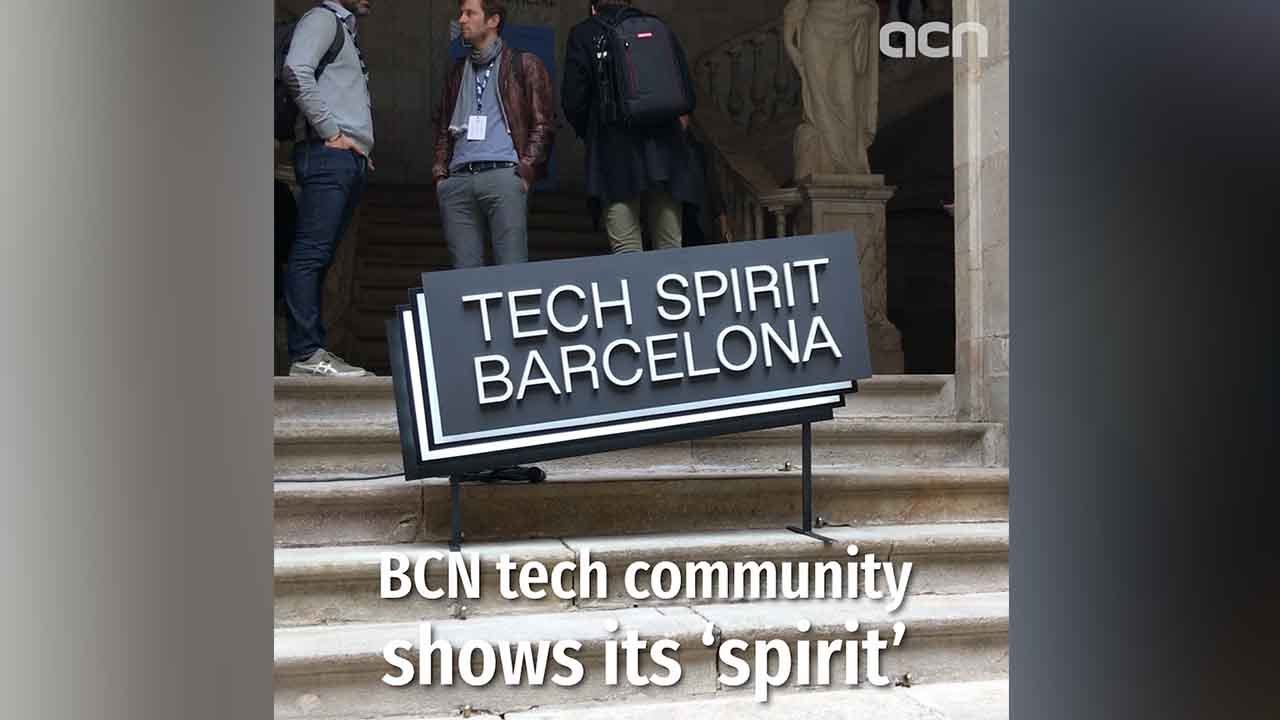 Barcelona tech community shows its ‘spirit’ - YouTube
