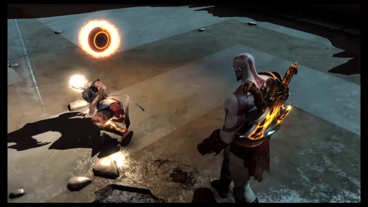 God of War® III Remasterizado La Muerte De Hermes - YouTube