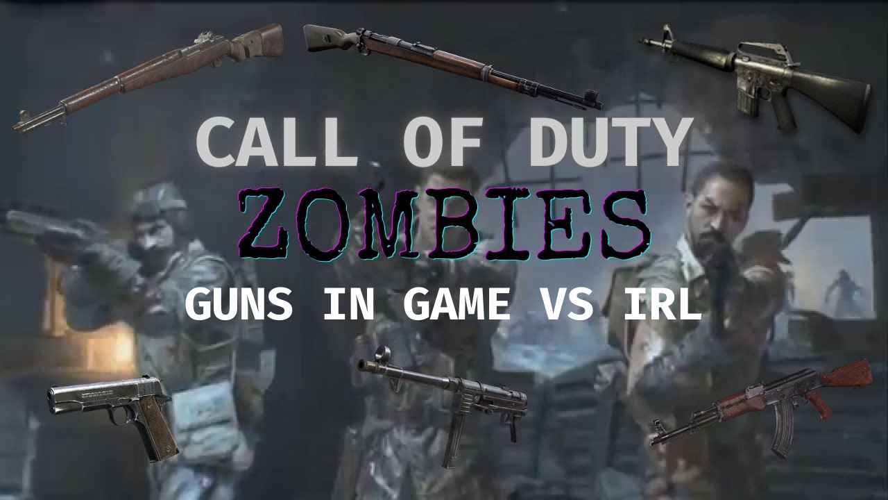 THESE ARE MY BOOM STICKS!! The Guns of Zombies In Real Life! - YouTube