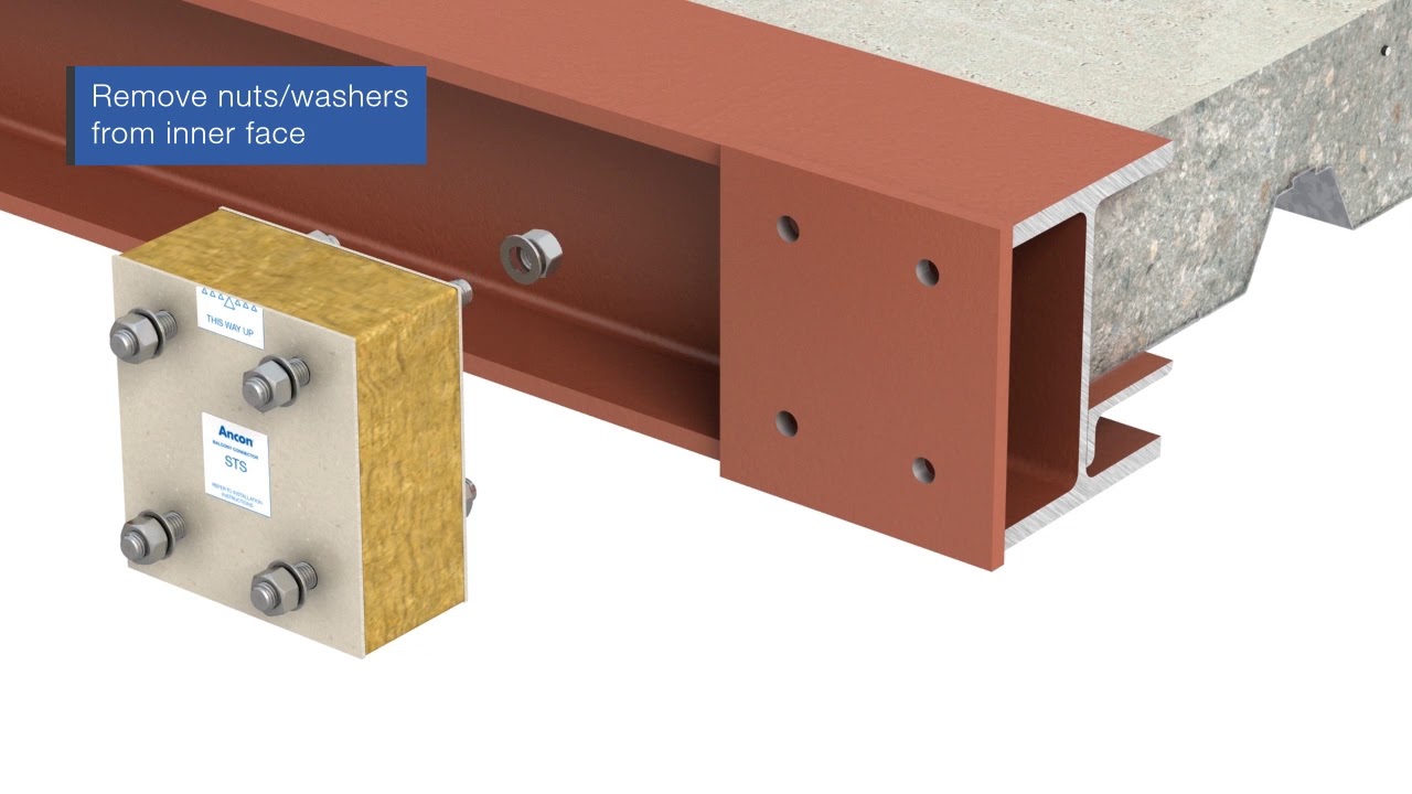 How to Install Ancon STS Insulated Balcony Connectors - YouTube