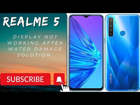 realme 5 display solution || Realme 5 display not working water damage ...