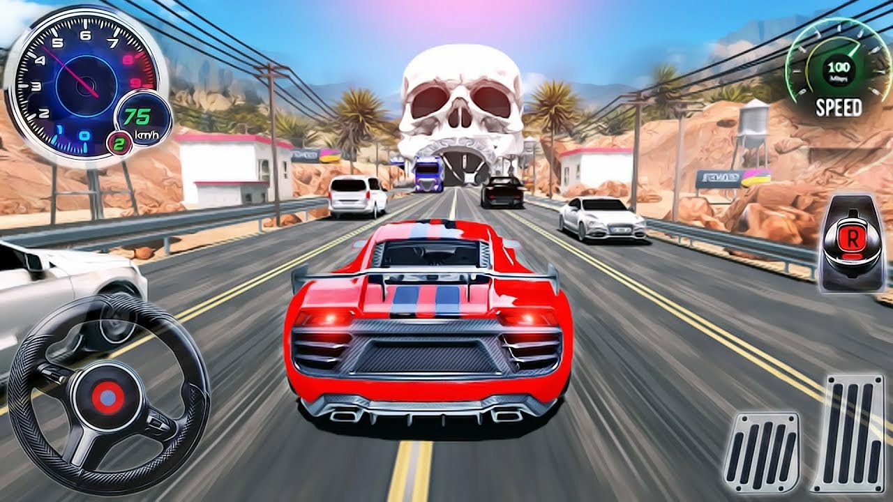 Mobil Balap Sport Racing Lintas Kota Menantang - Game Mobil Simulator ...