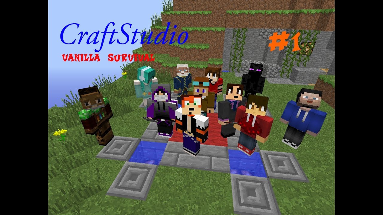 Minecraft - Craftstudio Server - #1 Introductions - YouTube
