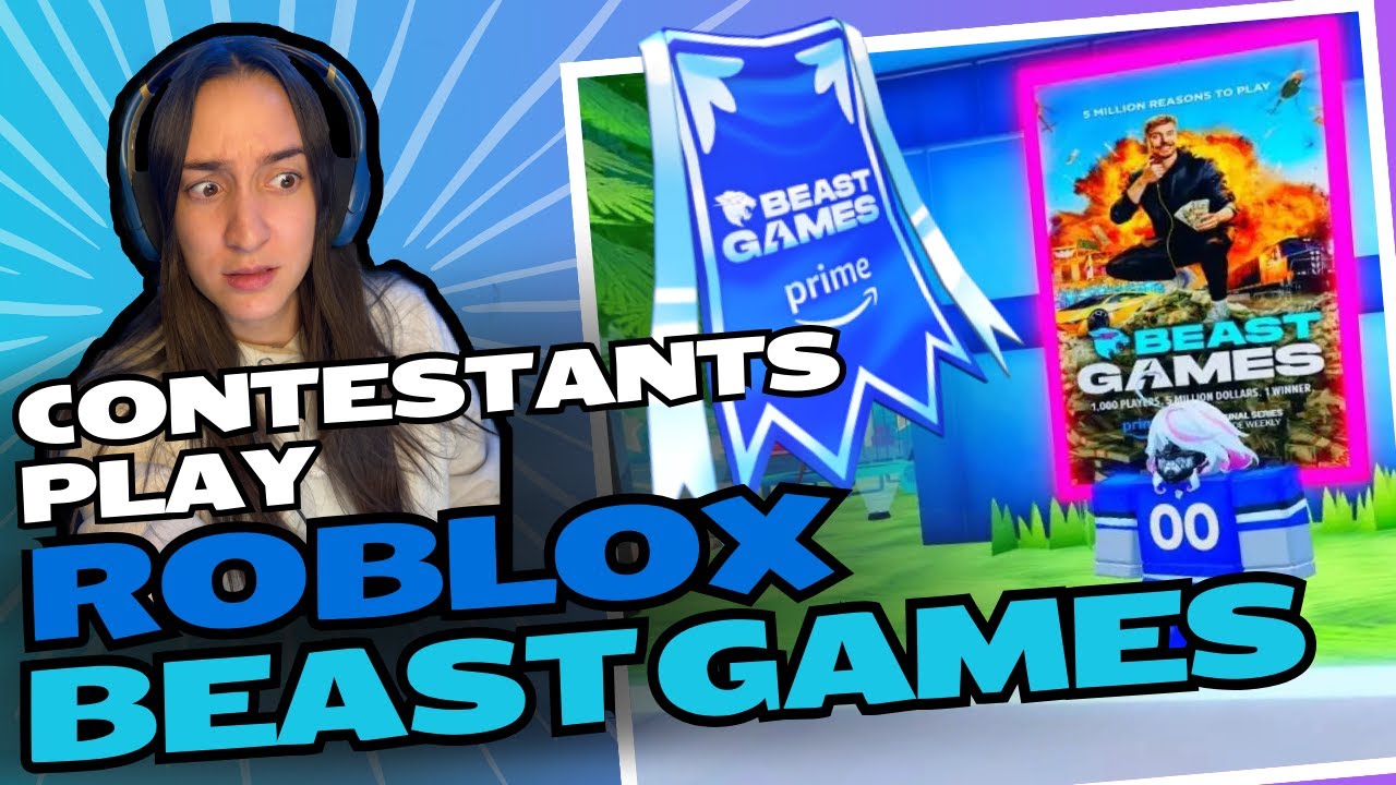 Playing Beast Games on ROBLOX for the First Time! - YouTube